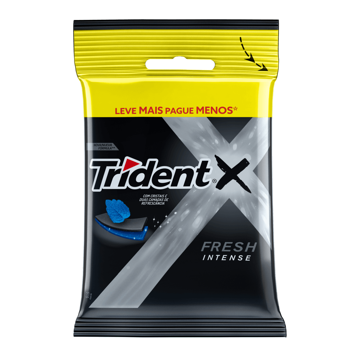 Chiclete Trident Fresh Intense 32g