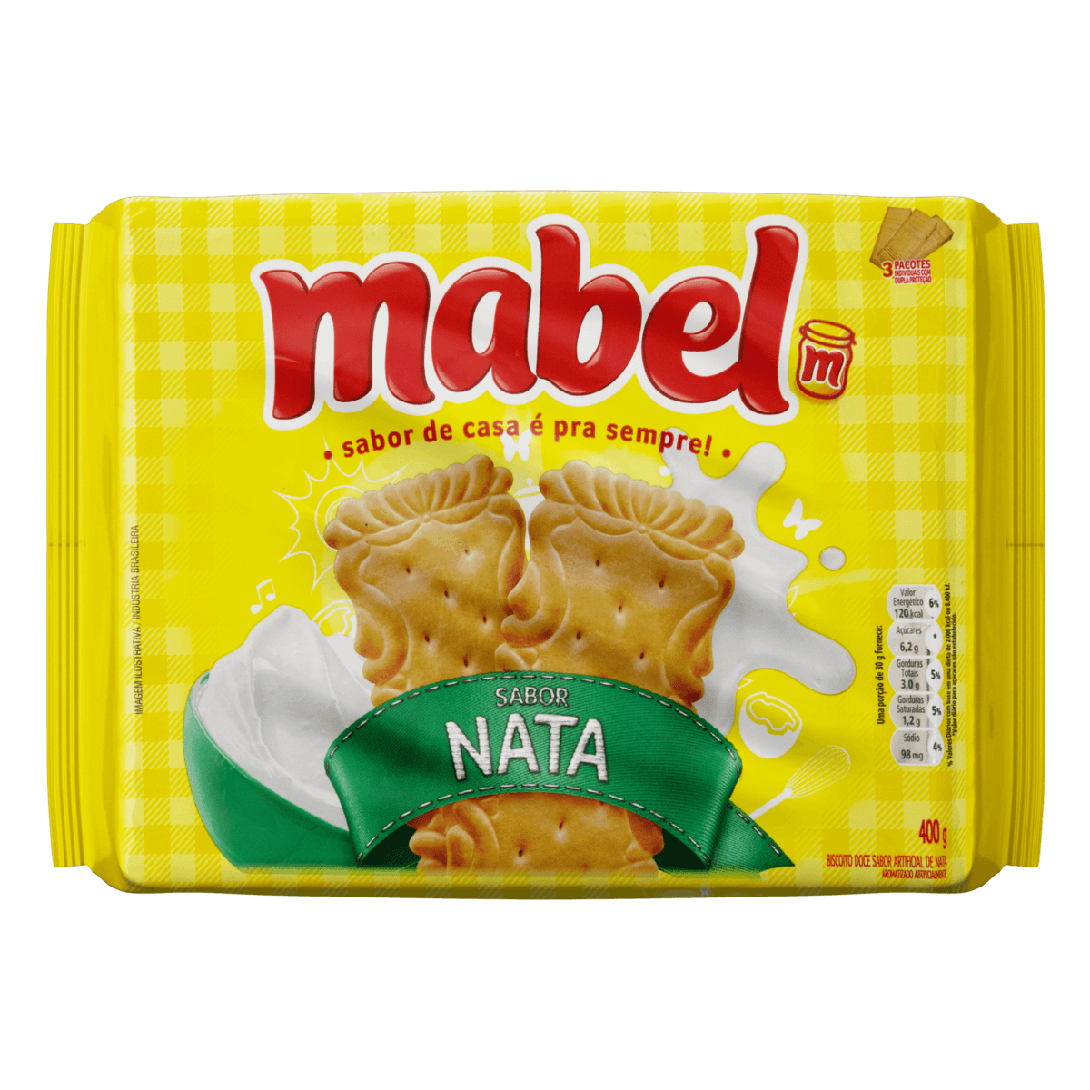 Biscoito Nata Mabel 400g