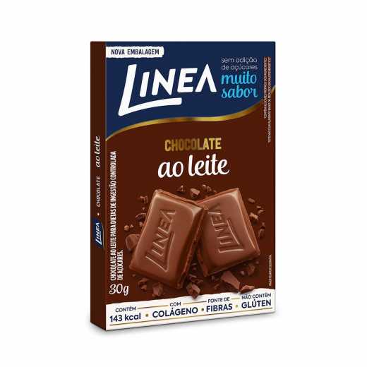 Chocolate Ao Leite Zero Açúcar Diet Línea 30g Chocolate Ao Leite Zero Açúcar Diet Línea 30g