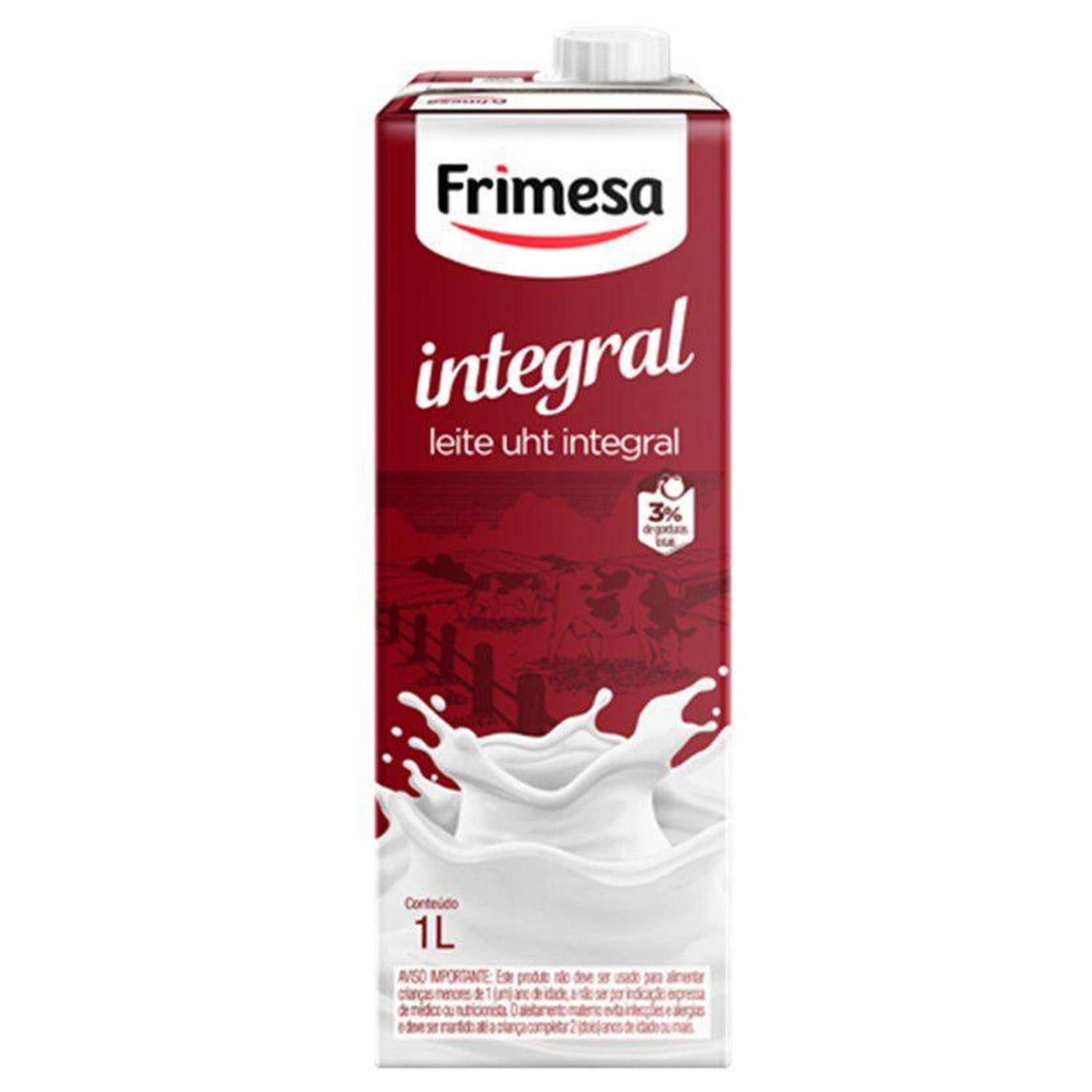 Leite UHT Integral Frimesa 1L