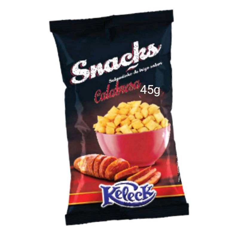 Salgadinho Keleck Snacks Pacote 50G